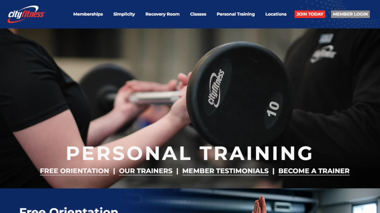 Personal Training - Training Programmes | CityFitness